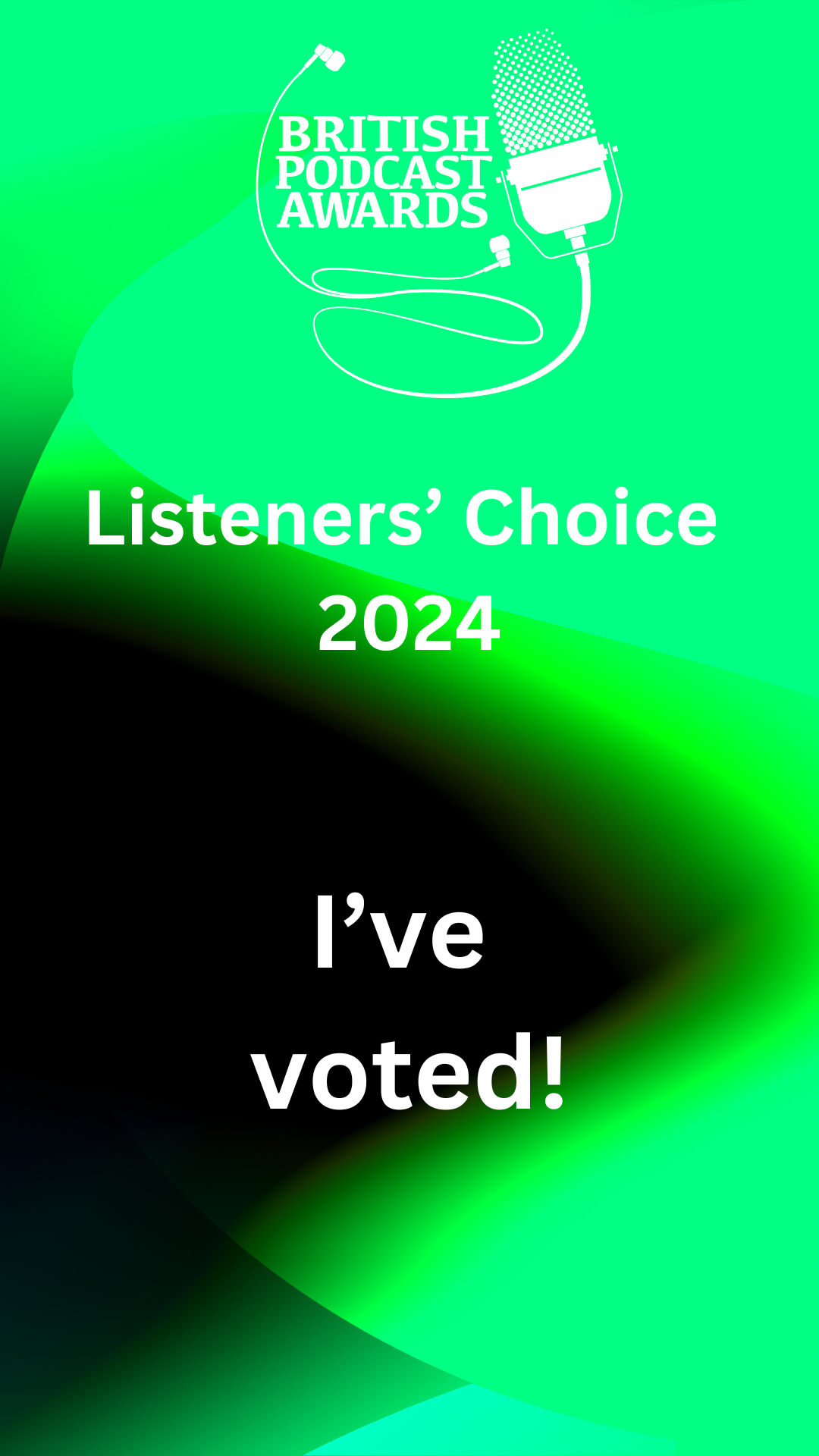 Listeners' Choice Awards - promo - British Podcast Awards